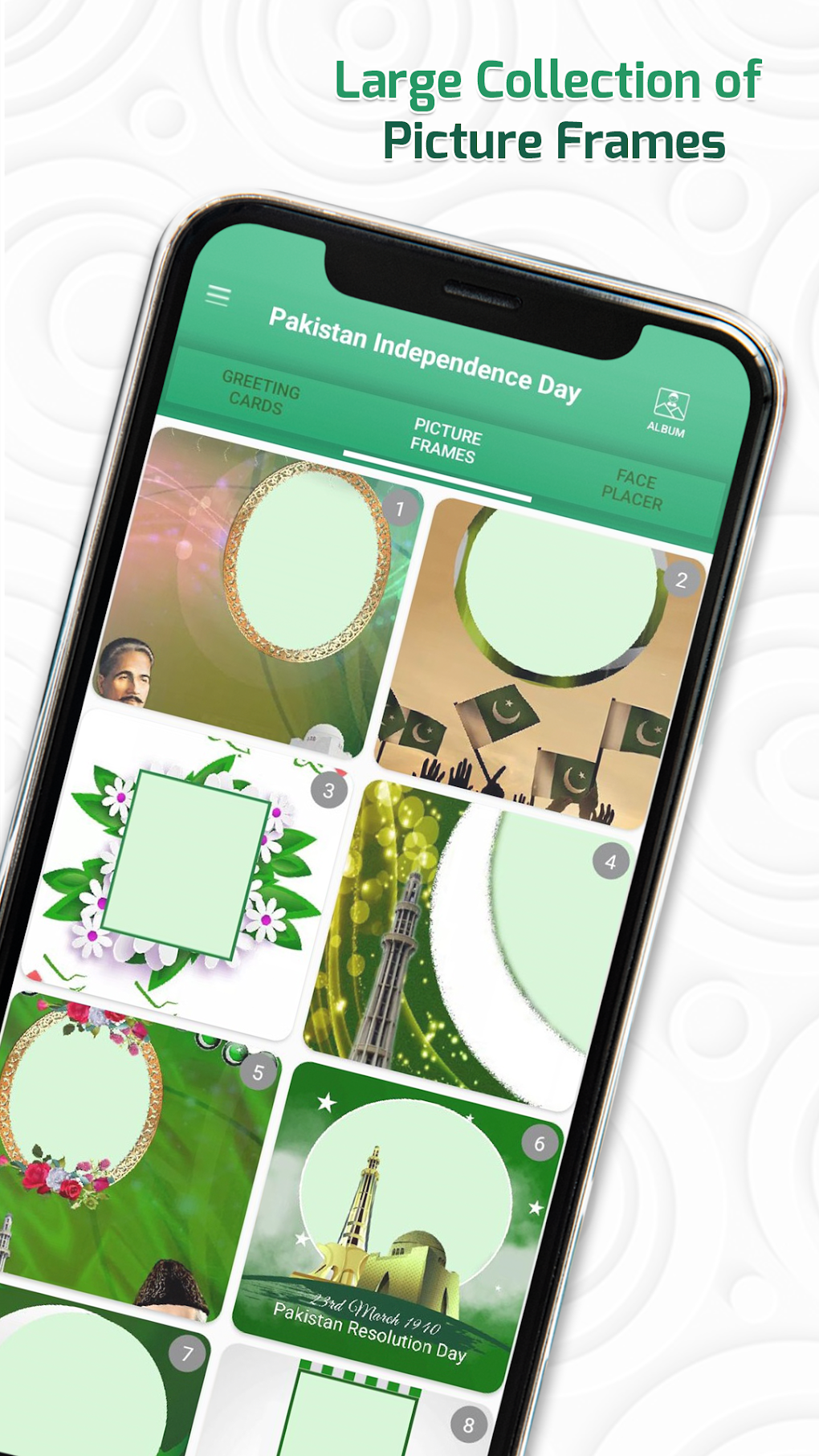 Pretty Pakistan Day Pic Editor for Android - Download