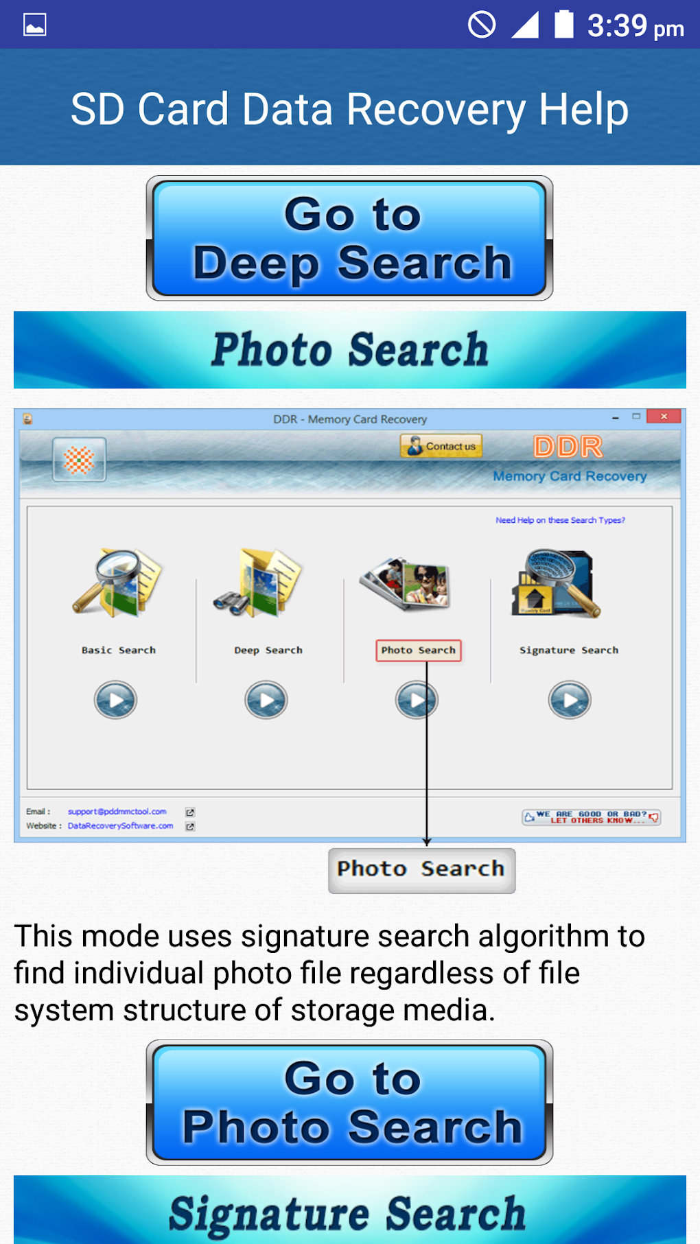 SD Card Data Recovery Help APK for Android - Download
