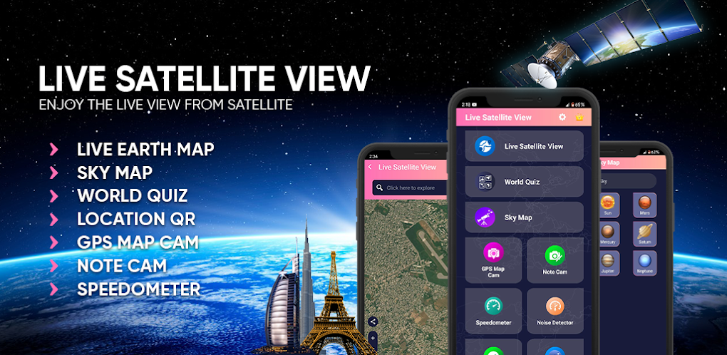 Live Earth Map Satellite View for Android - Download