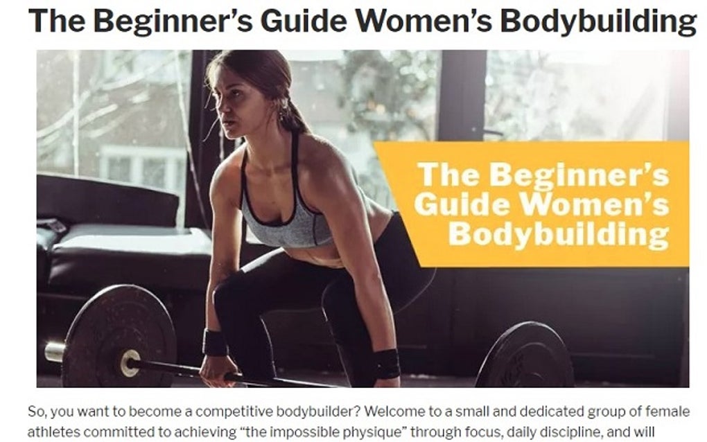 A Blog About Body Building Guide para Google Chrome - Extensión Descargar