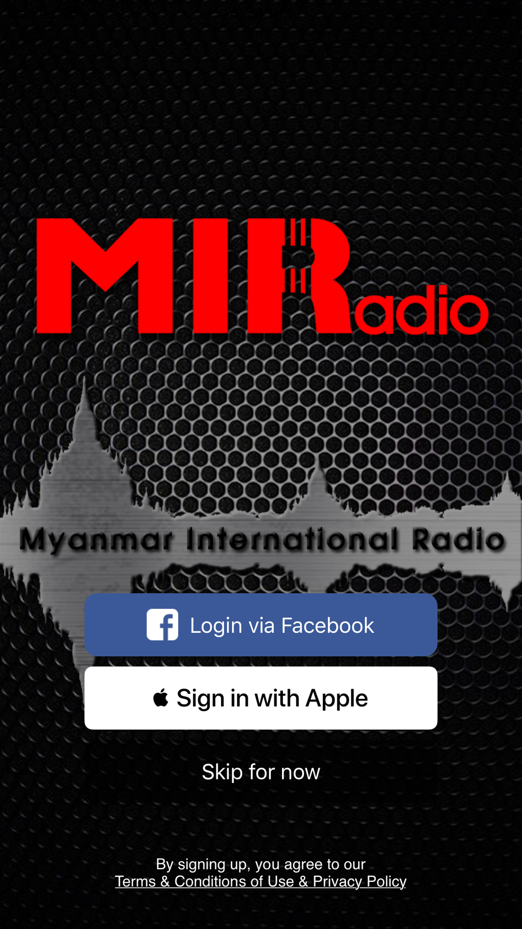 Myanmar Intl Radio for iPhone - Download