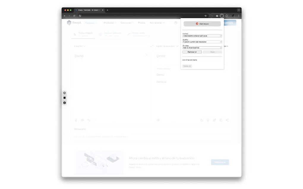 Easy Screen Recorder Google Chrome 용 - 확장 프로그램 다운로드