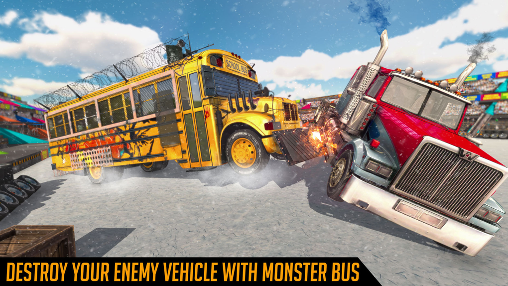 Monster Bus Demolition Derby for iPhone - Download