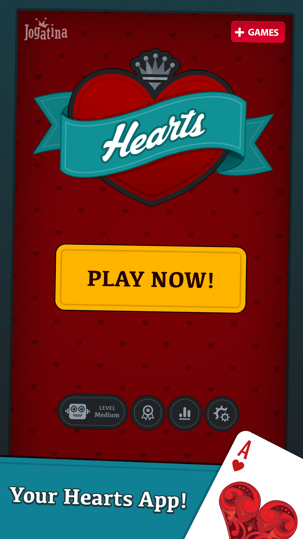 Hearts Jogatina: Card Game para iPhone - Descargar