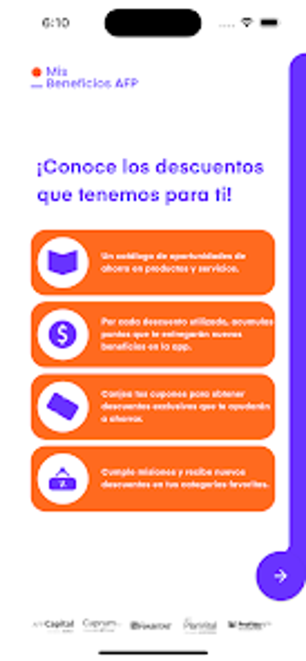 Mis Beneficios AFP cho Android - Tải về