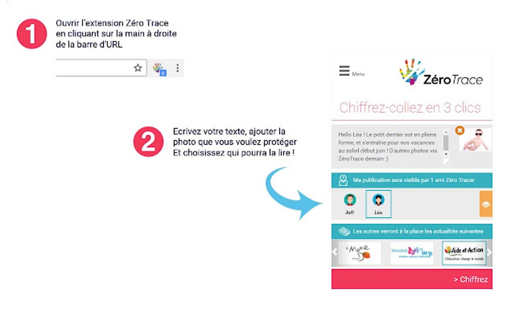 Zéro Trace for Google Chrome - Extension Download