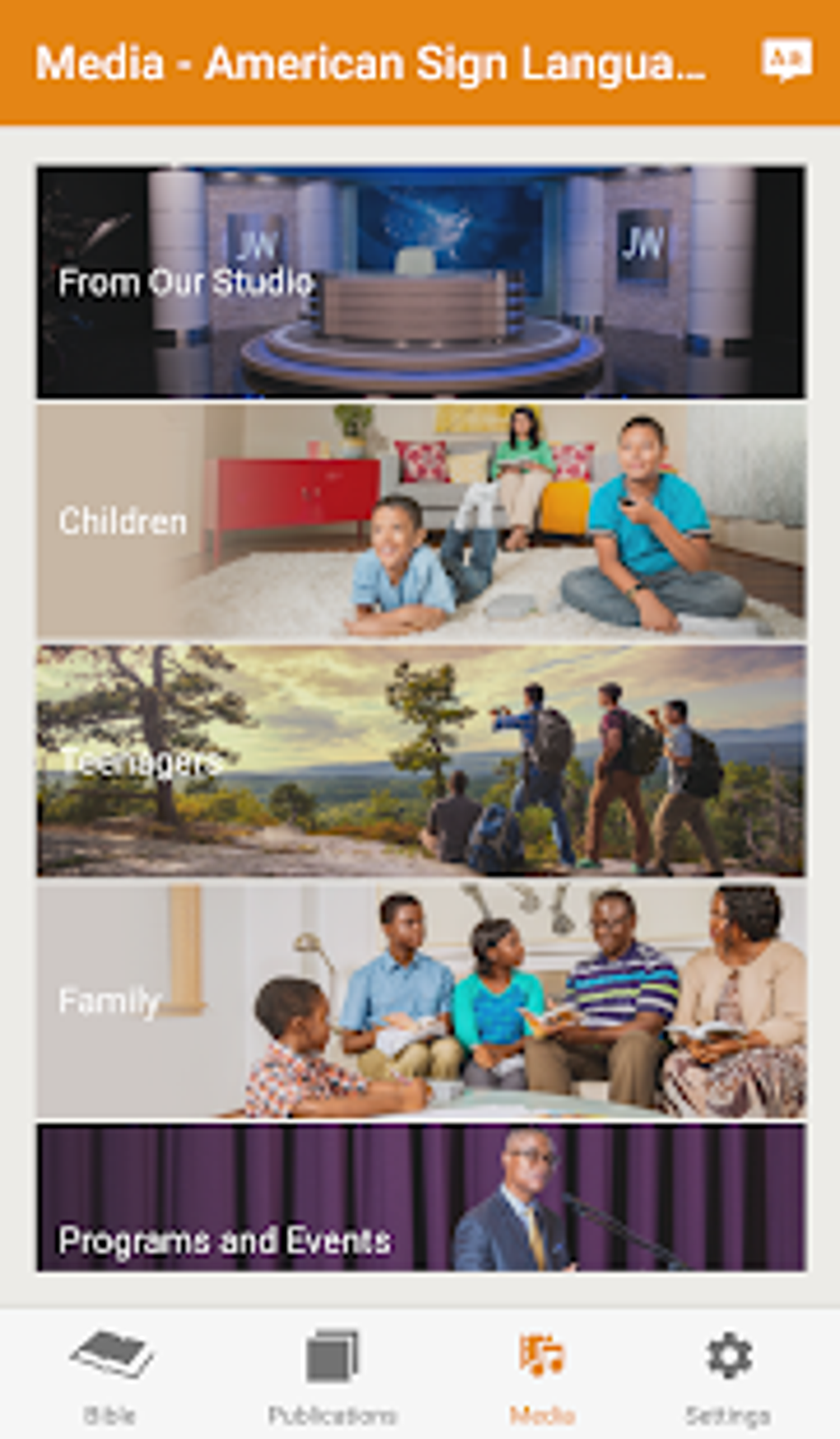 JW Library Sign Language APK for Android - Download