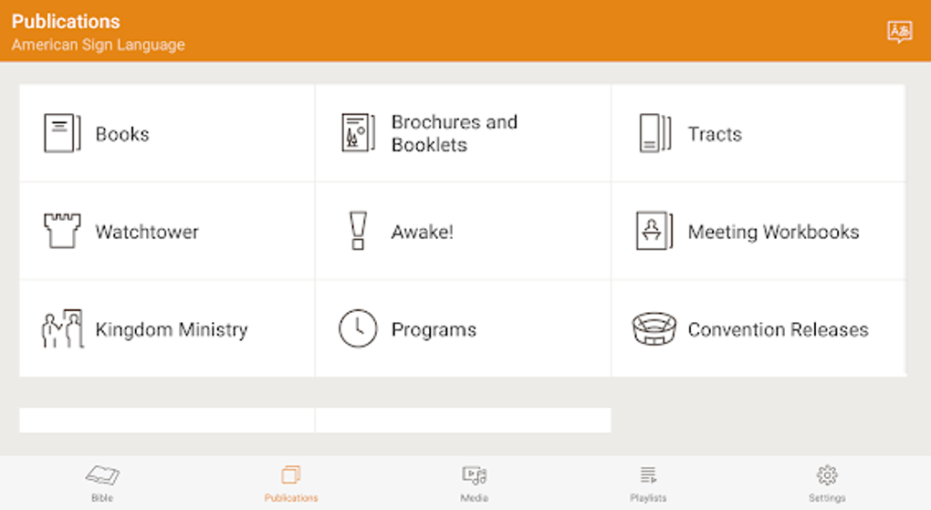 JW Library Sign Language APK para Android - Descargar