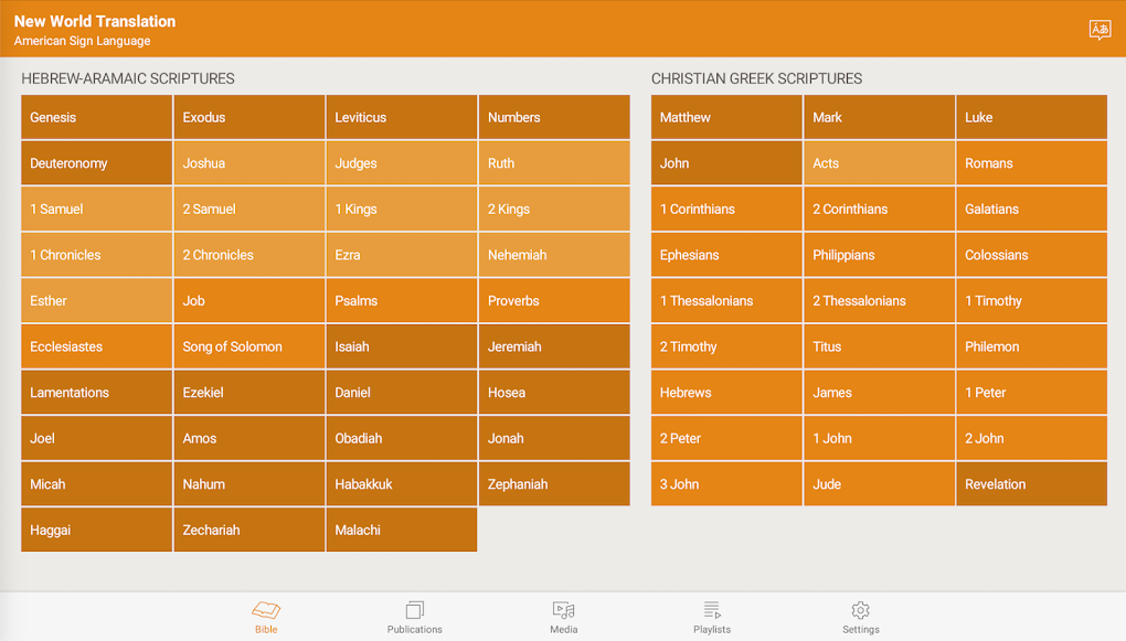 JW Library Sign Language APK para Android - Download
