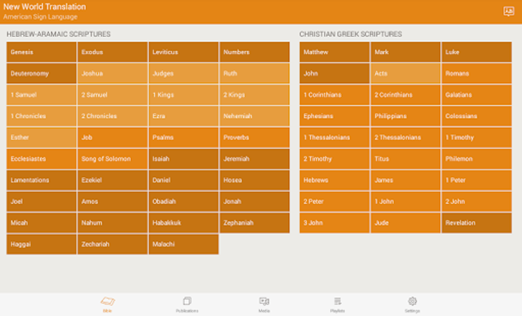 JW Library Sign Language APK para Android - Descargar