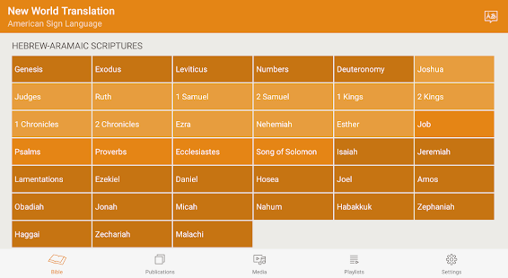 JW Library Sign Language APK para Android - Descargar