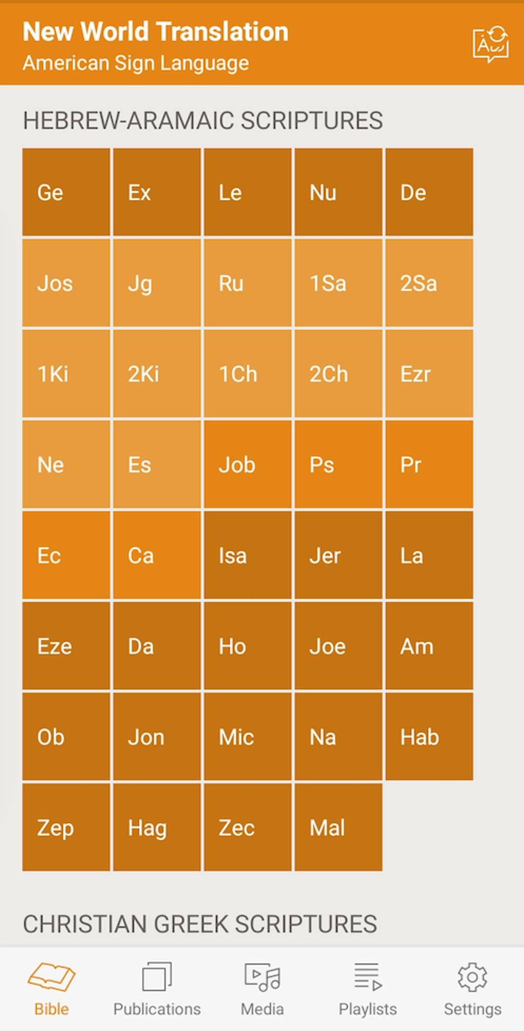 JW Library Sign Language APK para Android - Download