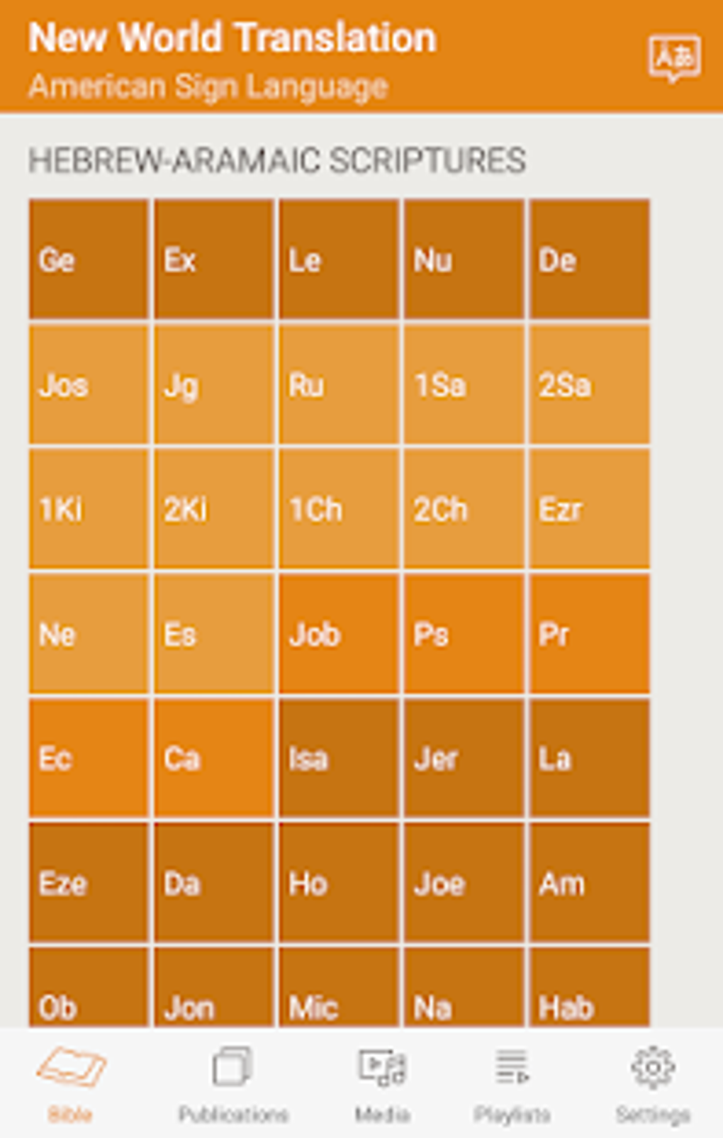 JW Library Sign Language APK para Android - Descargar