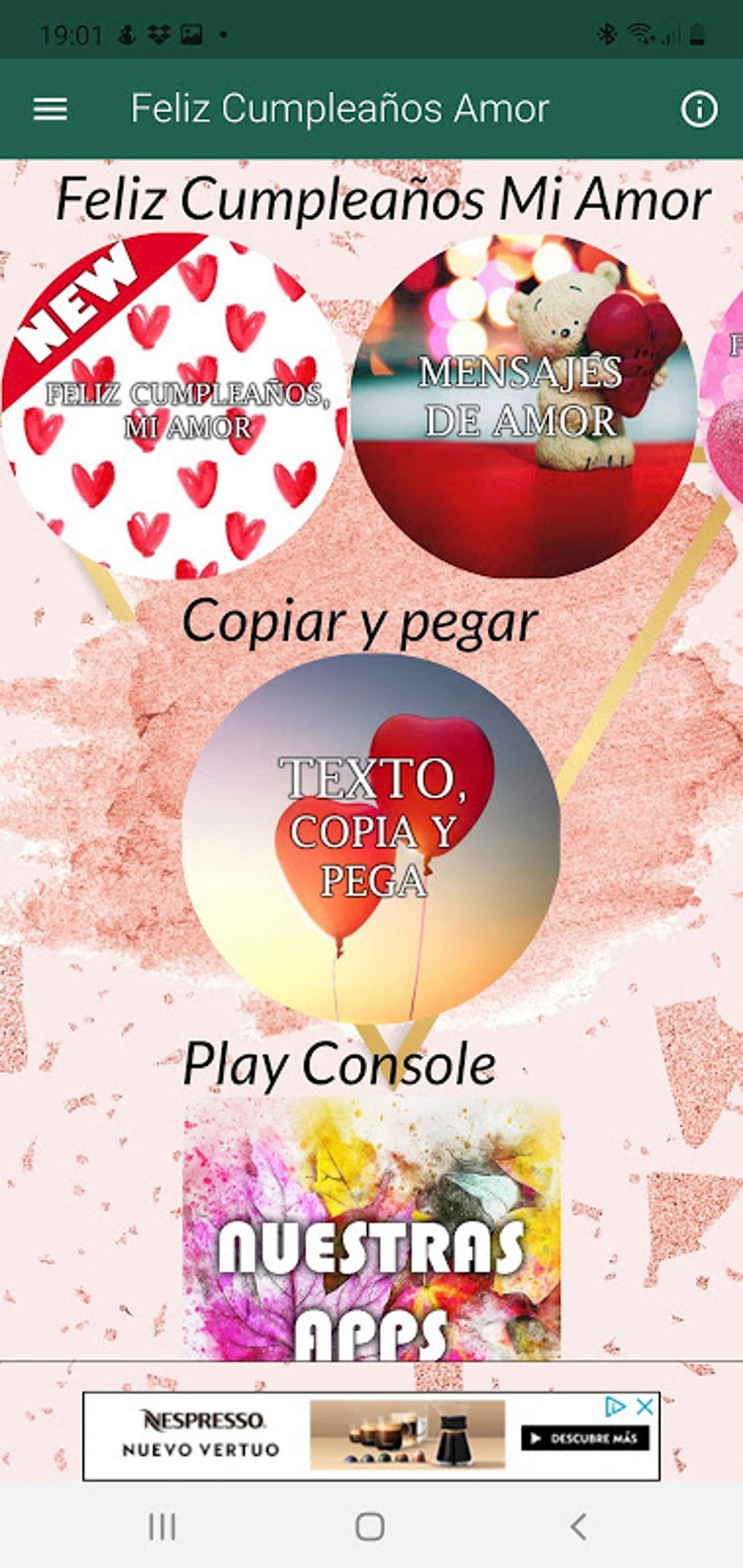 Feliz cumpleaños mi amor dedicatorias e imágenes APK для Android — Скачать Feliz cumpleaños mi amor dedicatorias e imágenes APK для Android — Скачать