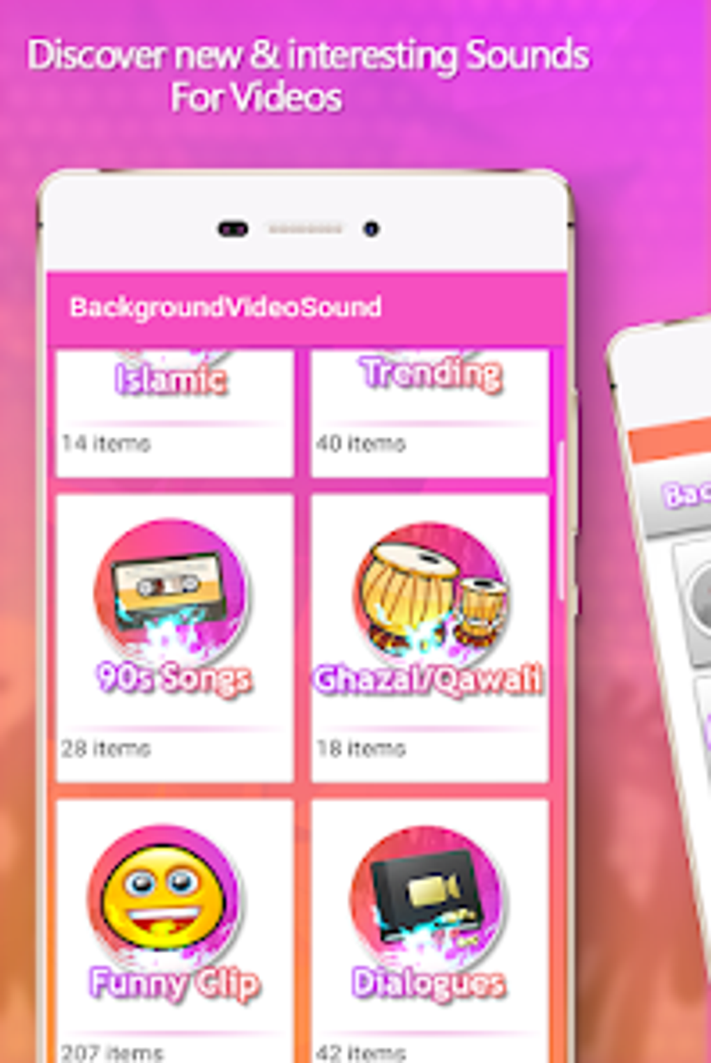 Background Sounds for Videos for Android - Download