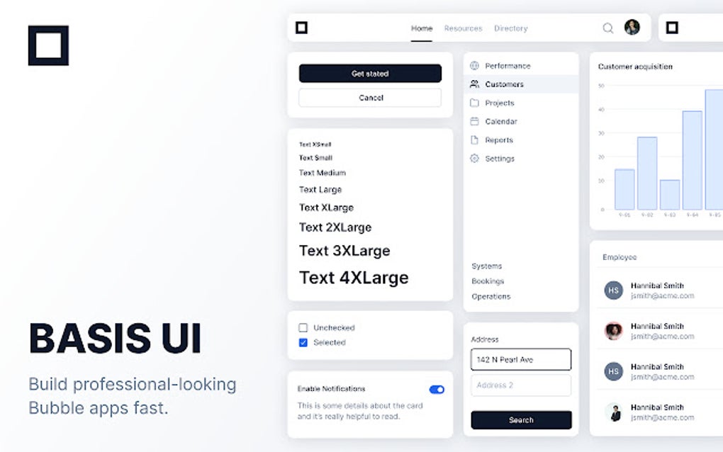 Basis UI per Google Chrome - Estensione Download