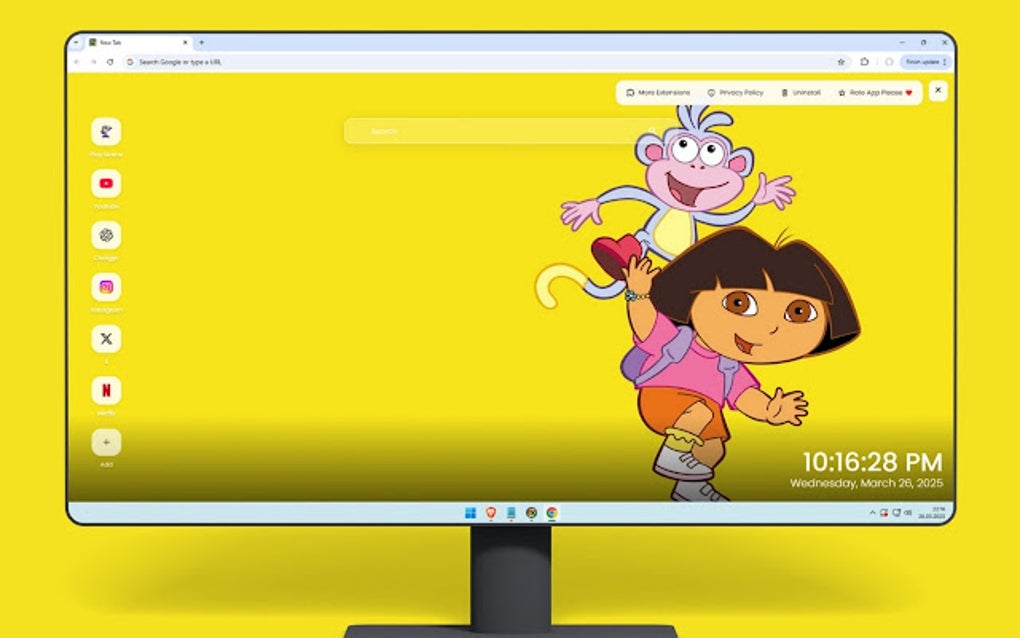 Dora Wallpaper para Google Chrome - Extensión Descargar