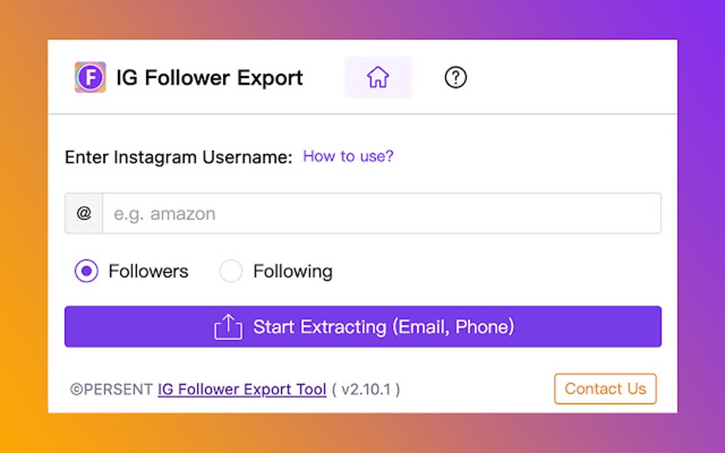 IG Follower Export Tool - IG Email Extractor for Google Chrome ...