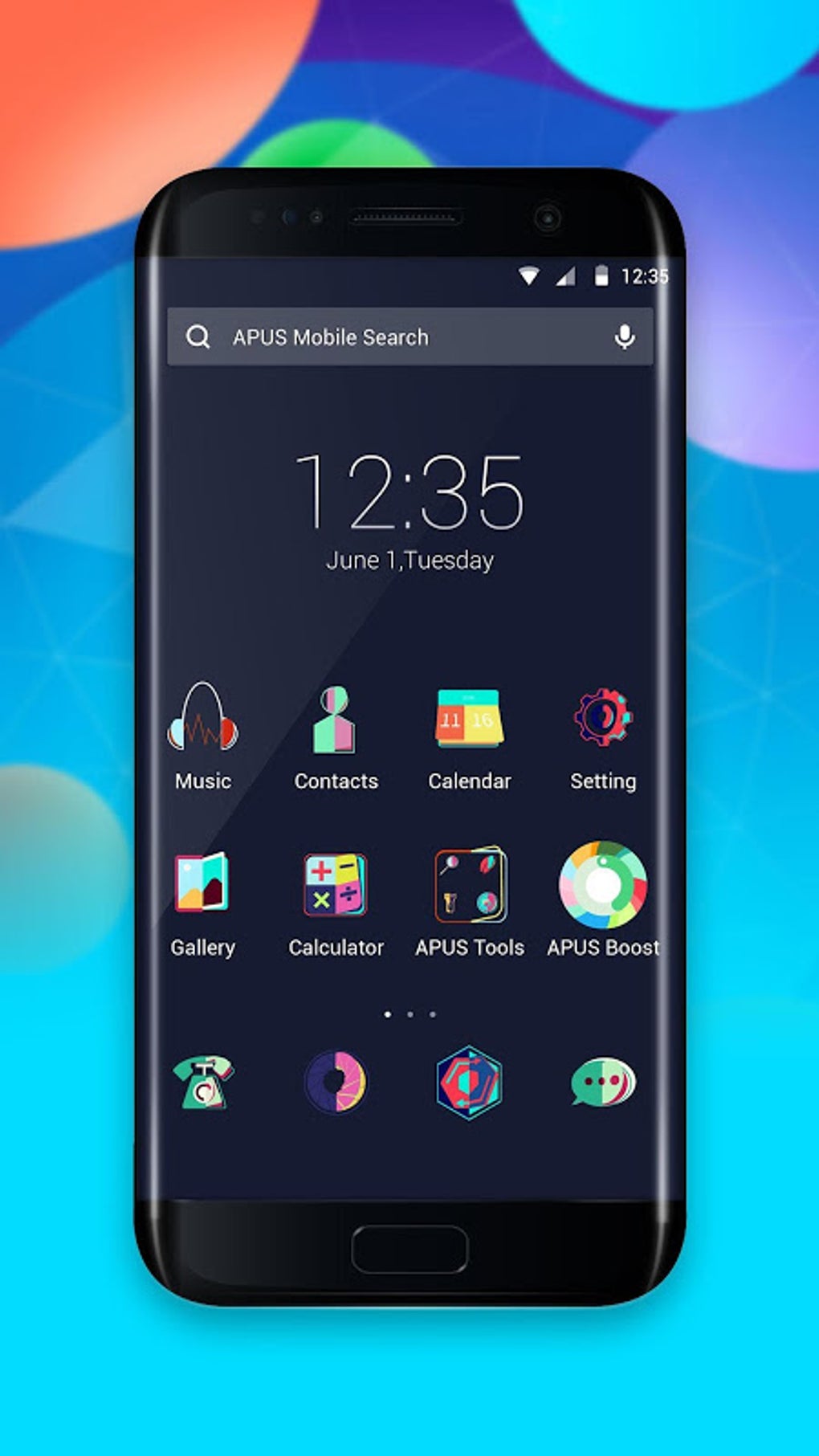 Split-APUS Launcher theme APK para Android - Descargar
