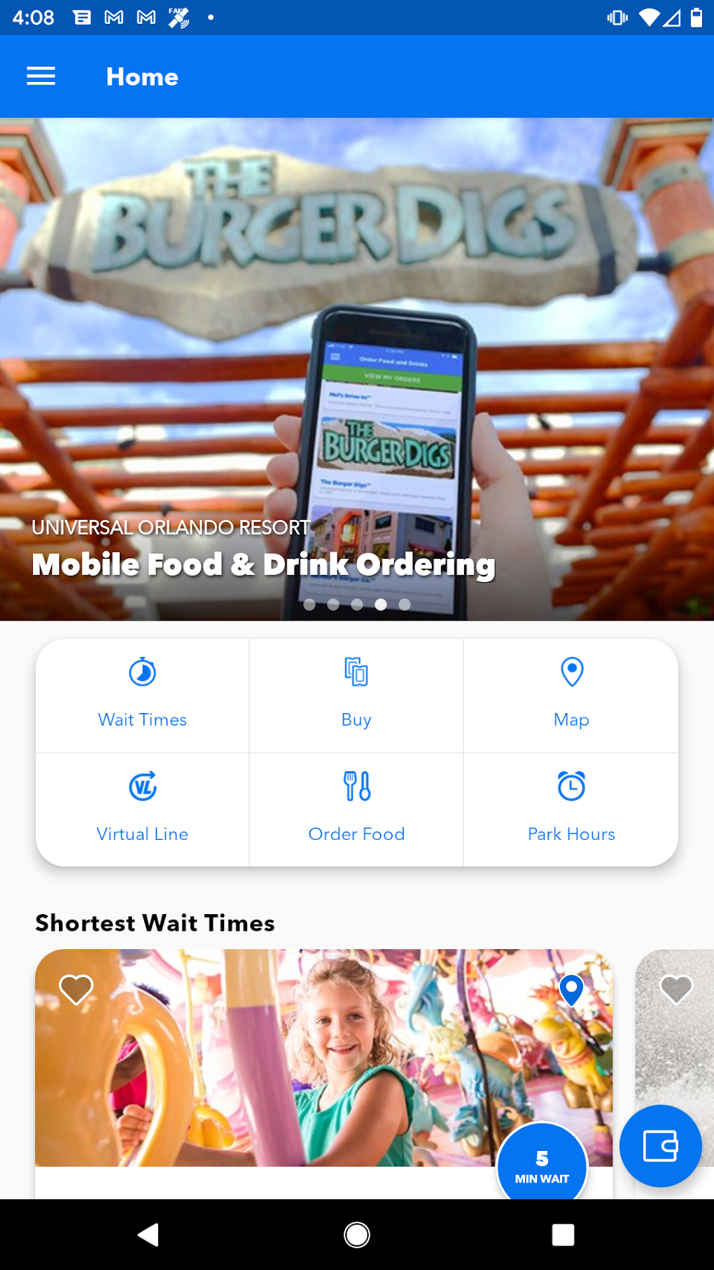 Universal Orlando Resort The Official App para Android - Descargar