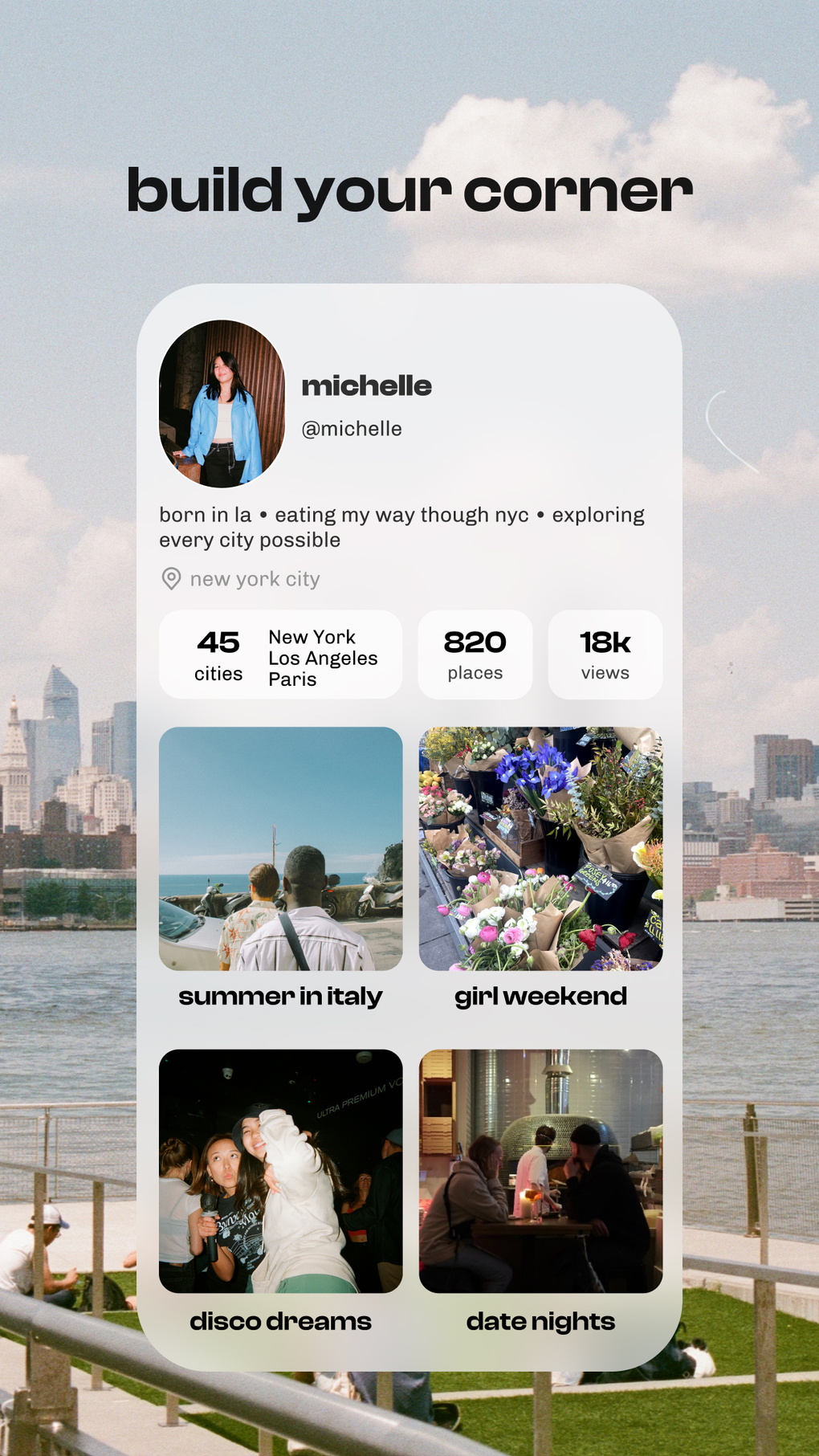 iPhone için Corner: curate share places - İndir