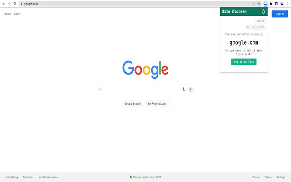 Site Blocker Google Chrome 용 - 확장 프로그램 다운로드