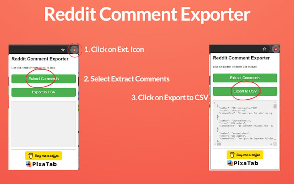 Reddit Comment Exporter для Google Chrome - Расширение Скачать
