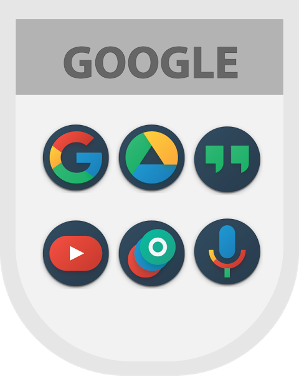 Android için Dark Moon Icon Pack APK - İndir