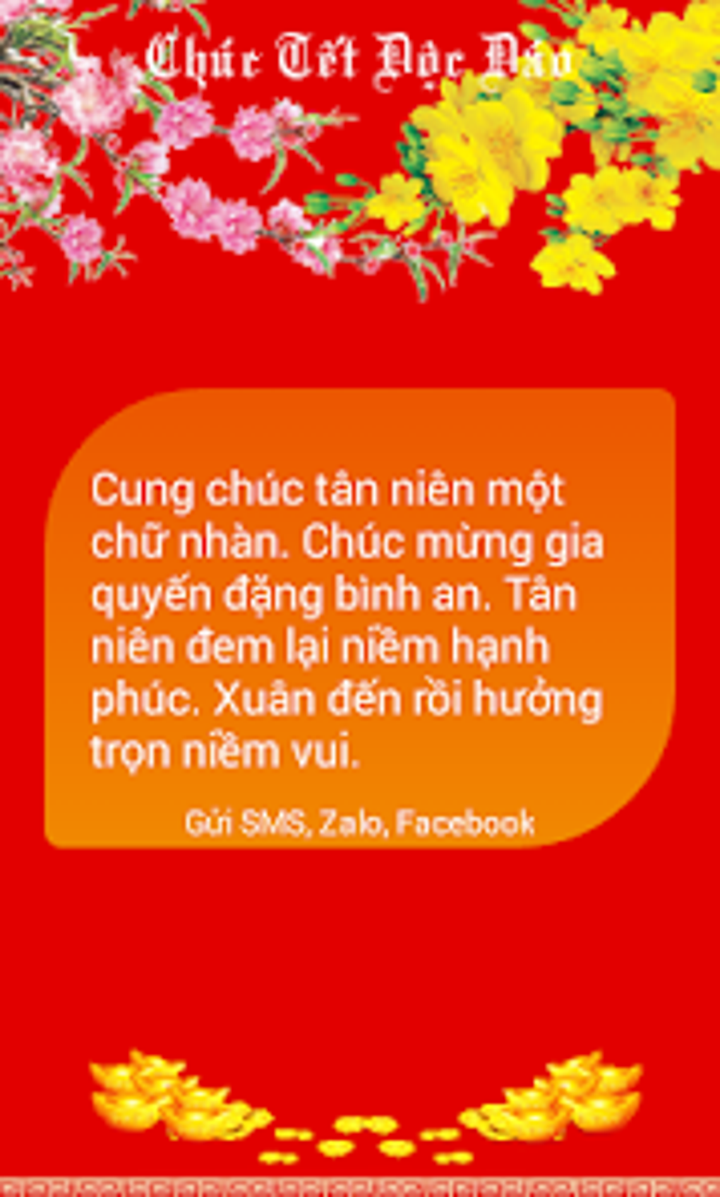 Chuc Tet 2020 - SMS Chuc Xuan for Android - Download