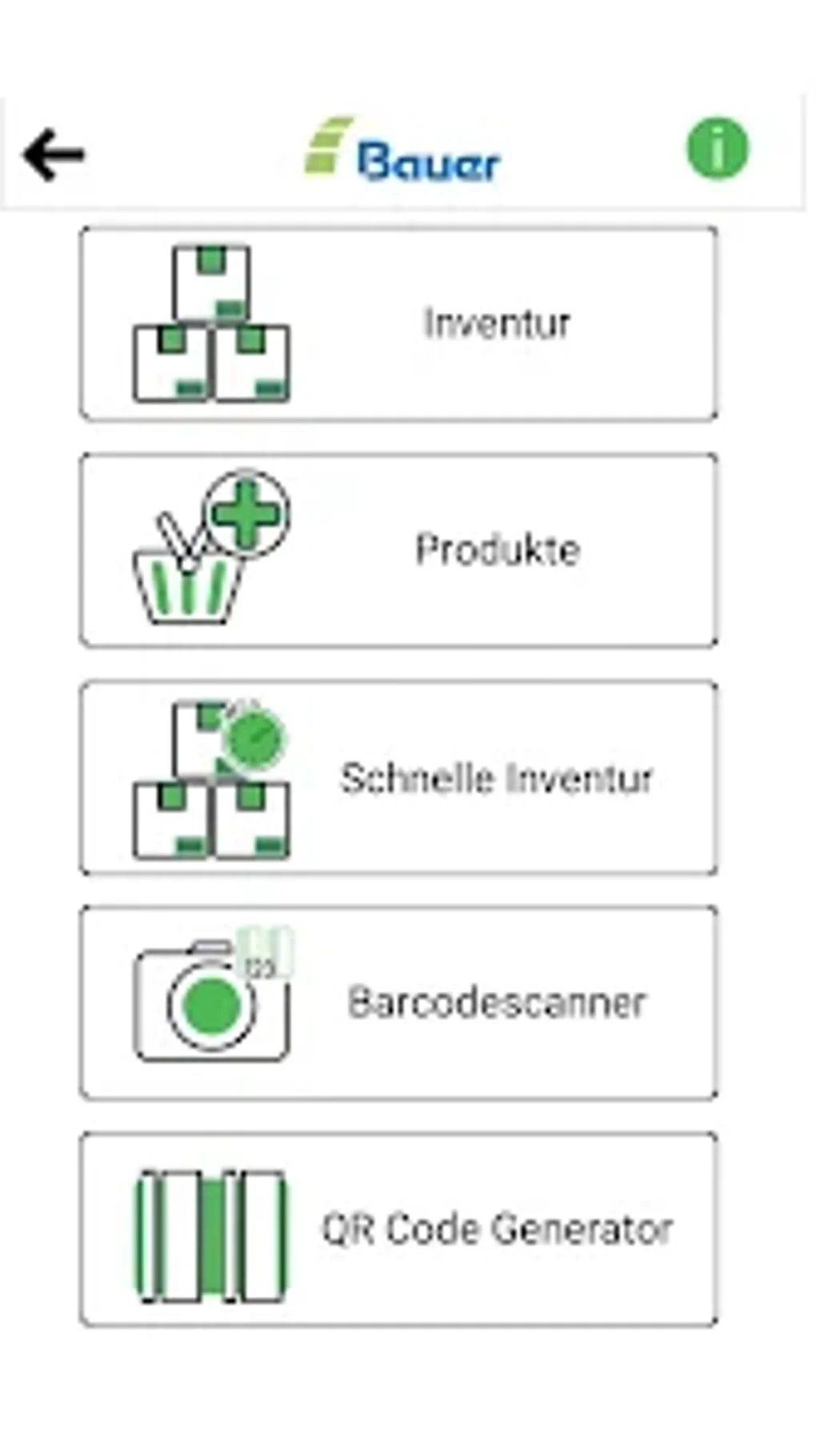 Inventur Barcode App для Android — Скачать