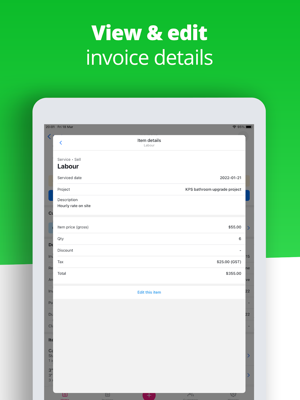 Reckon Invoices for Android - Download