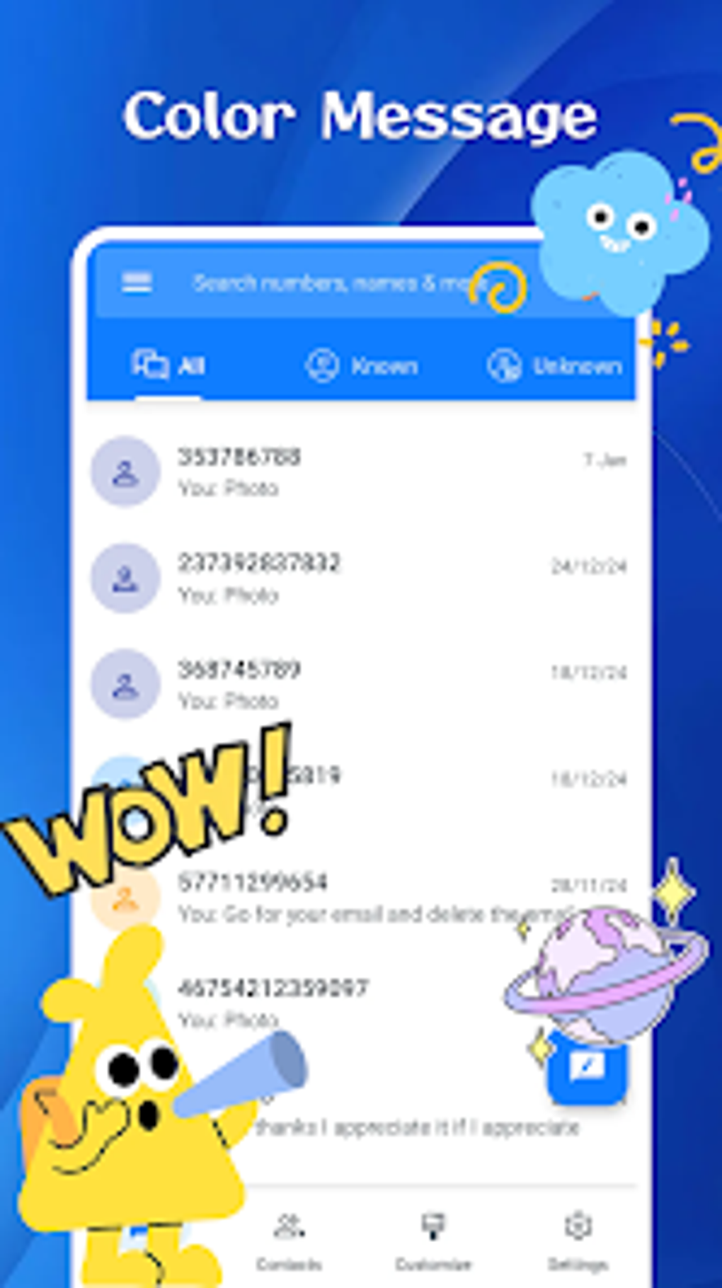 Fast Texting Messages para Android - Descargar