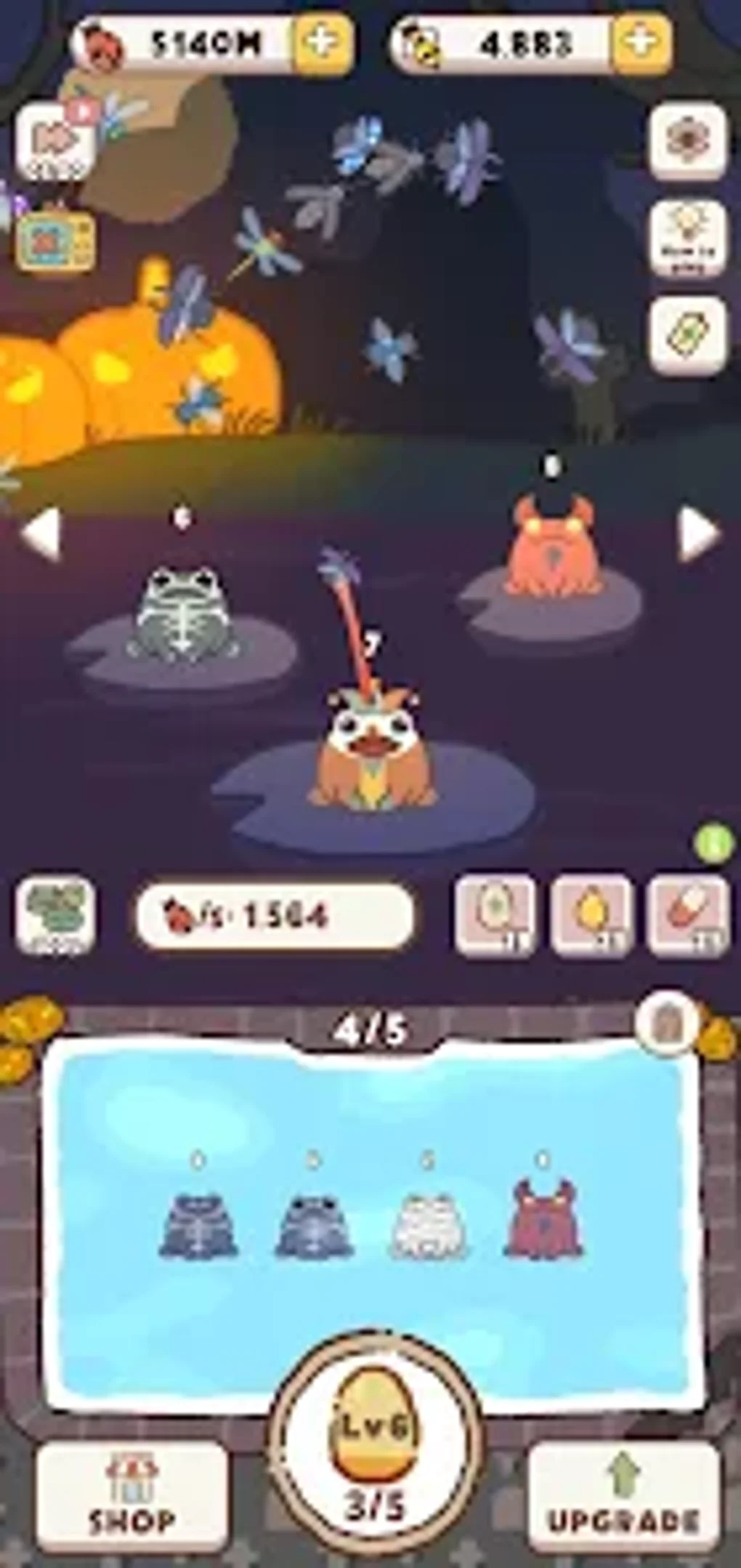 Frog Idle - Lazy Kaeru for Android - Download