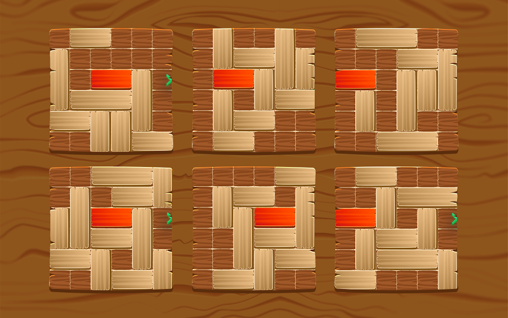 Unblock Red Wood - Puzzle Game for Android - Download