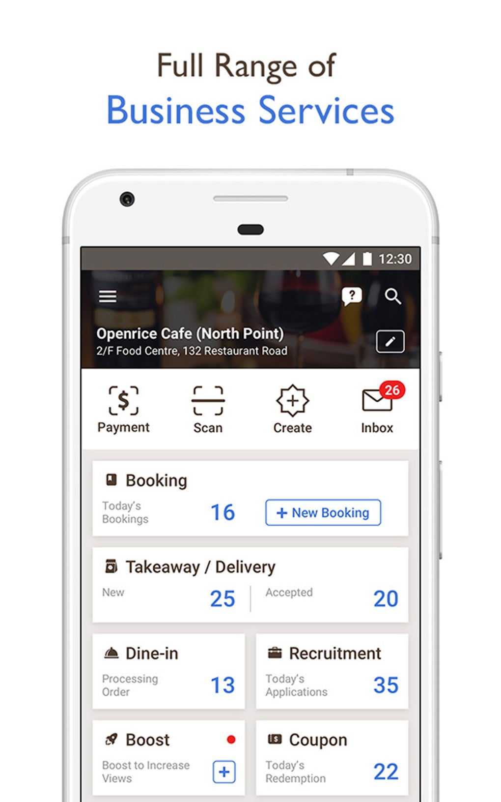 OpenRice Biz para Android - Descargar