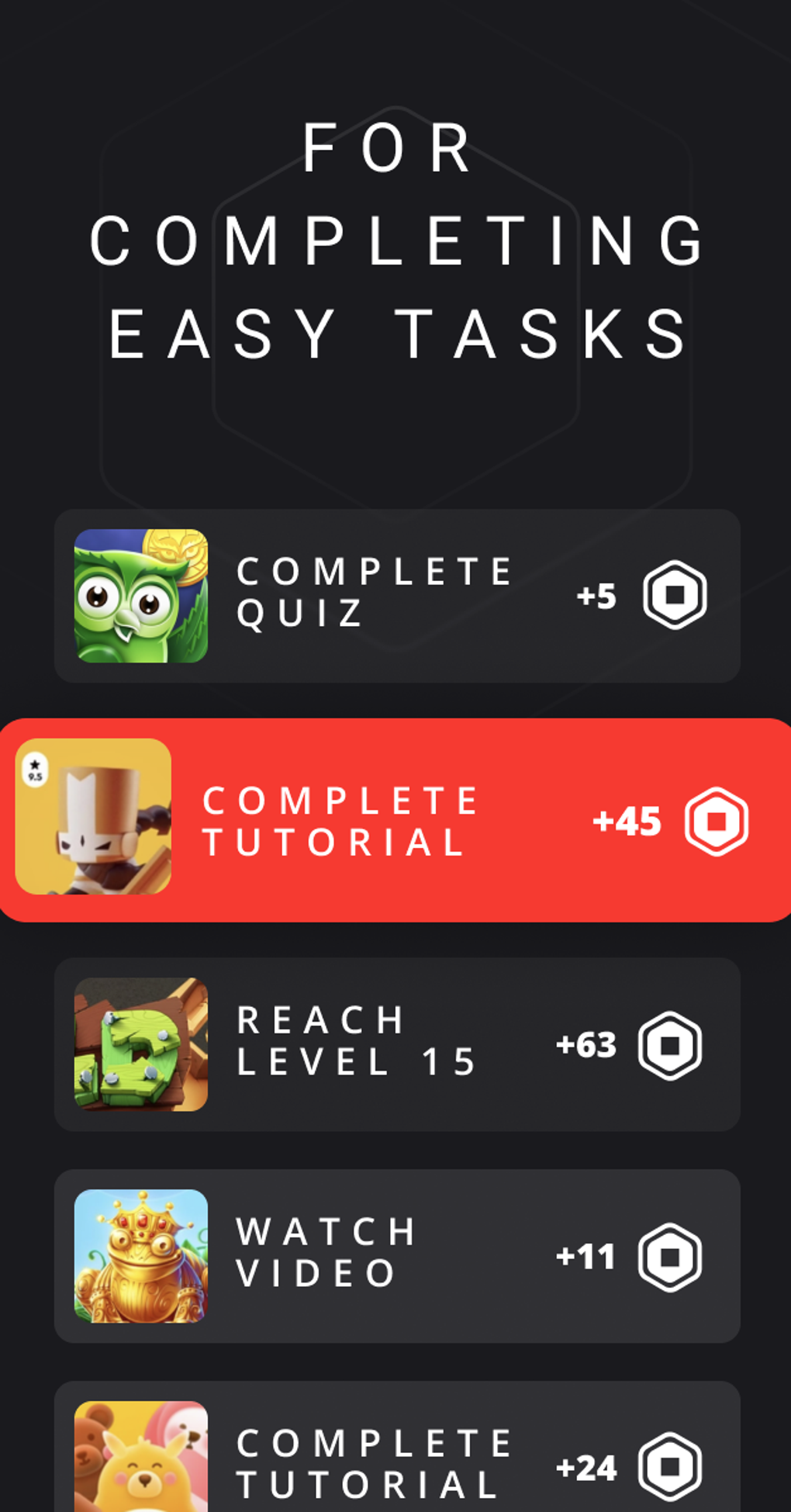 GOROBUX - earn robux aka rbx para Android - Download