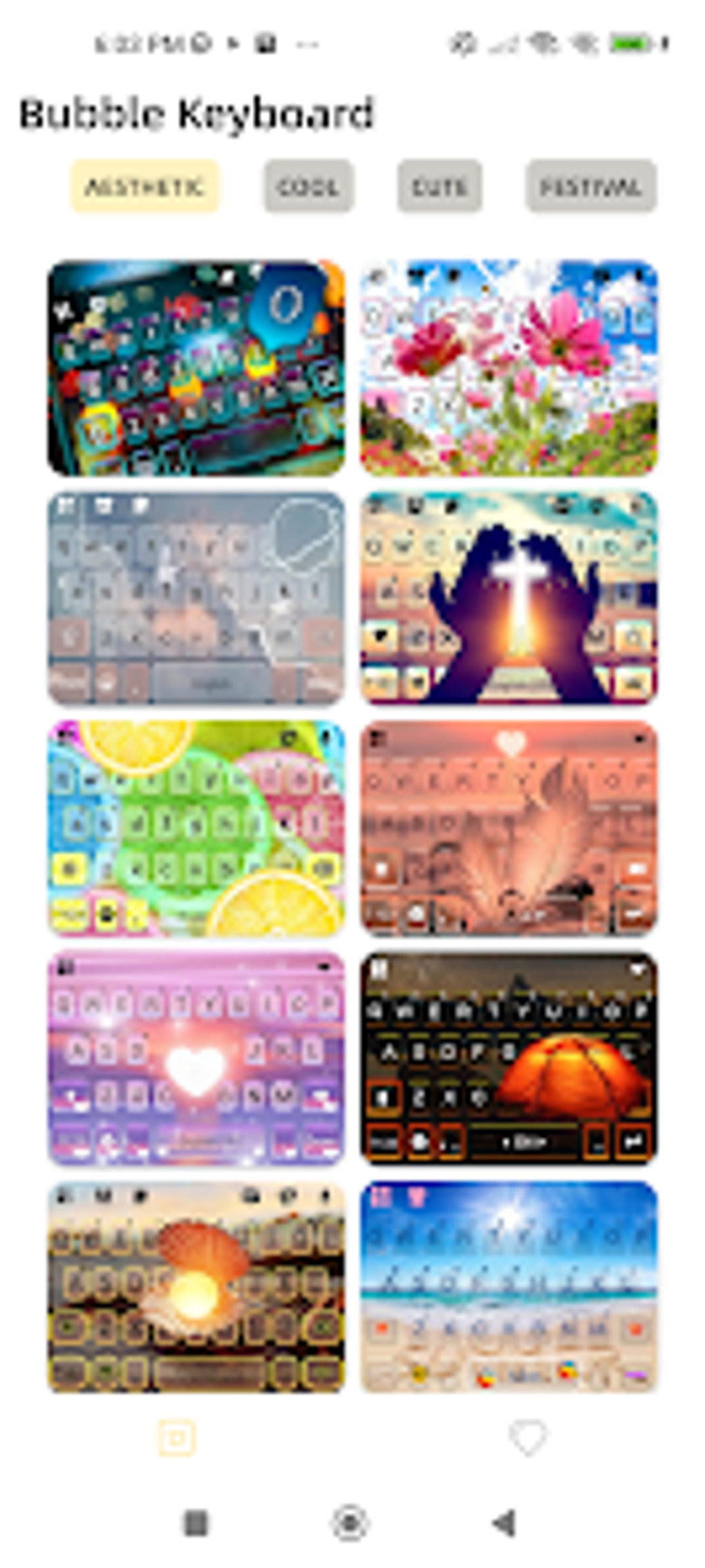 Bubble Keyboard-Theme Keyboard para Android - Descargar