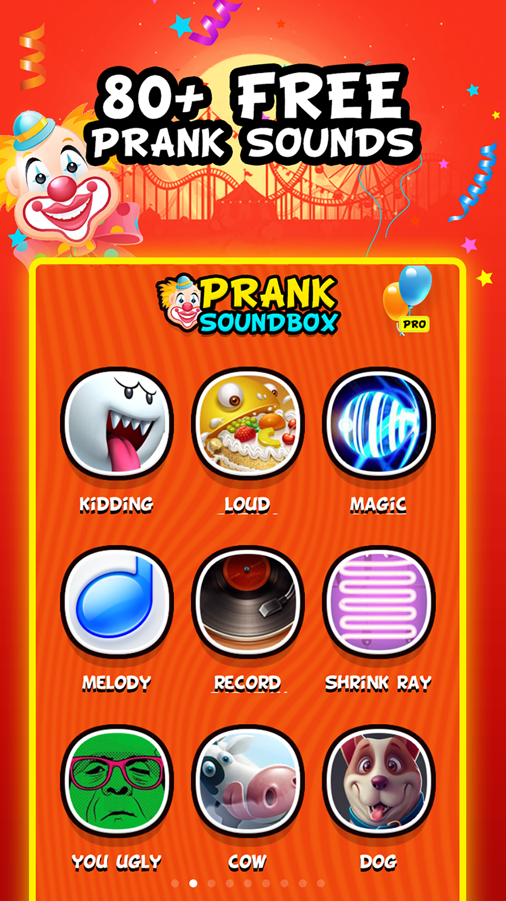 Prank Soundboard- 80 Free Sound Effects for Fun para iPhone - Descargar