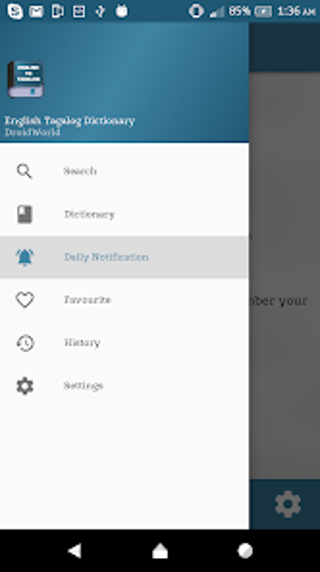 English To Tagalog Dictionary para Android - Descargar