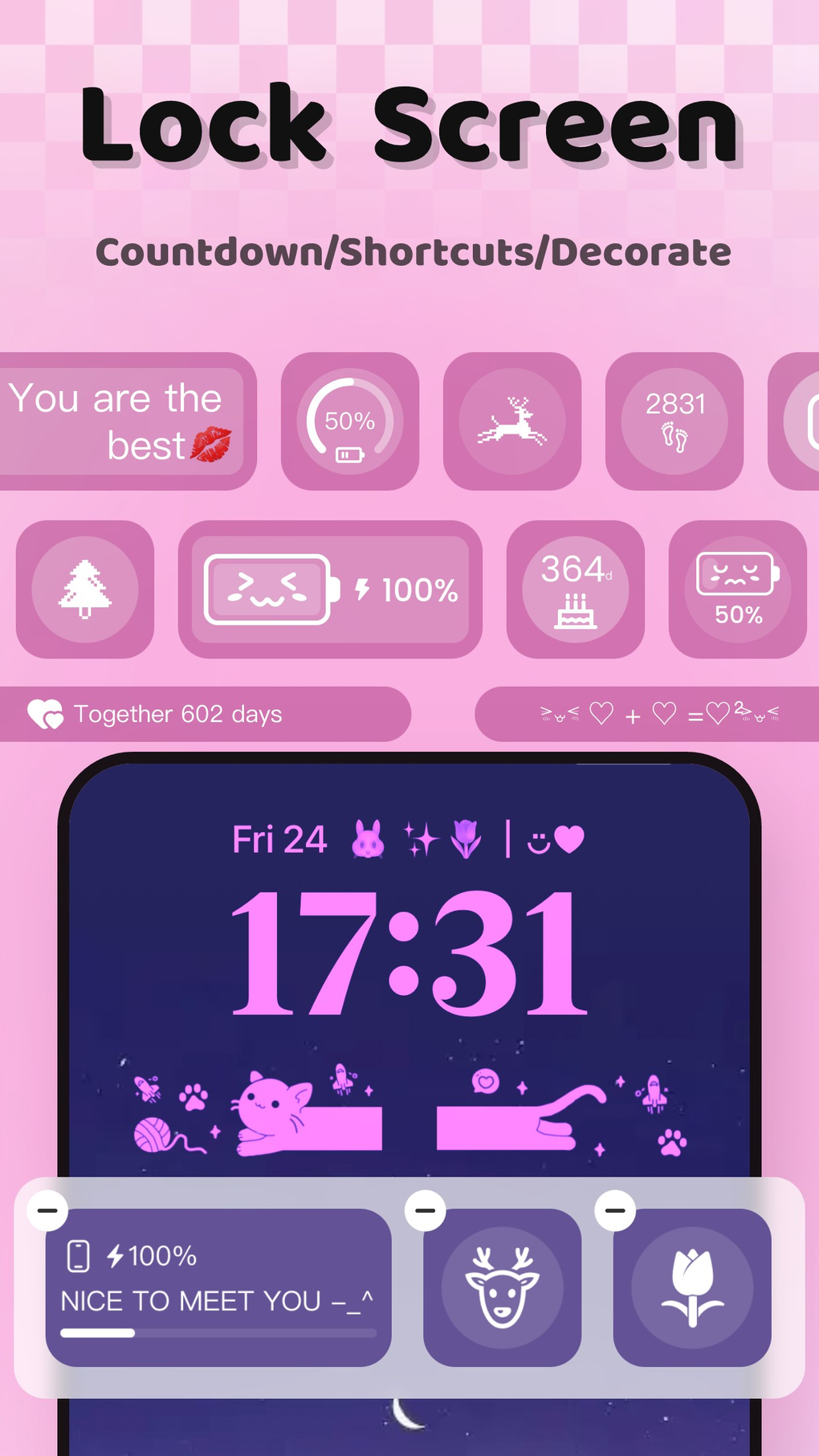 Widgets Wallpapers -Sweeter for iPhone - Download