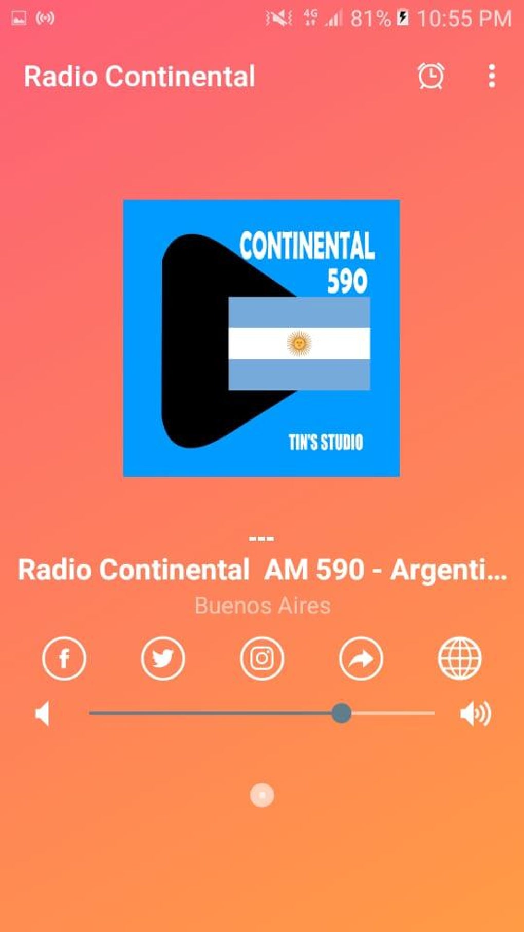 Radio Continental AM 590 Argen para Android - Descargar