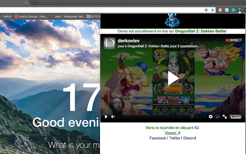 Derko Live Notification para Google Chrome - Extensión Descargar