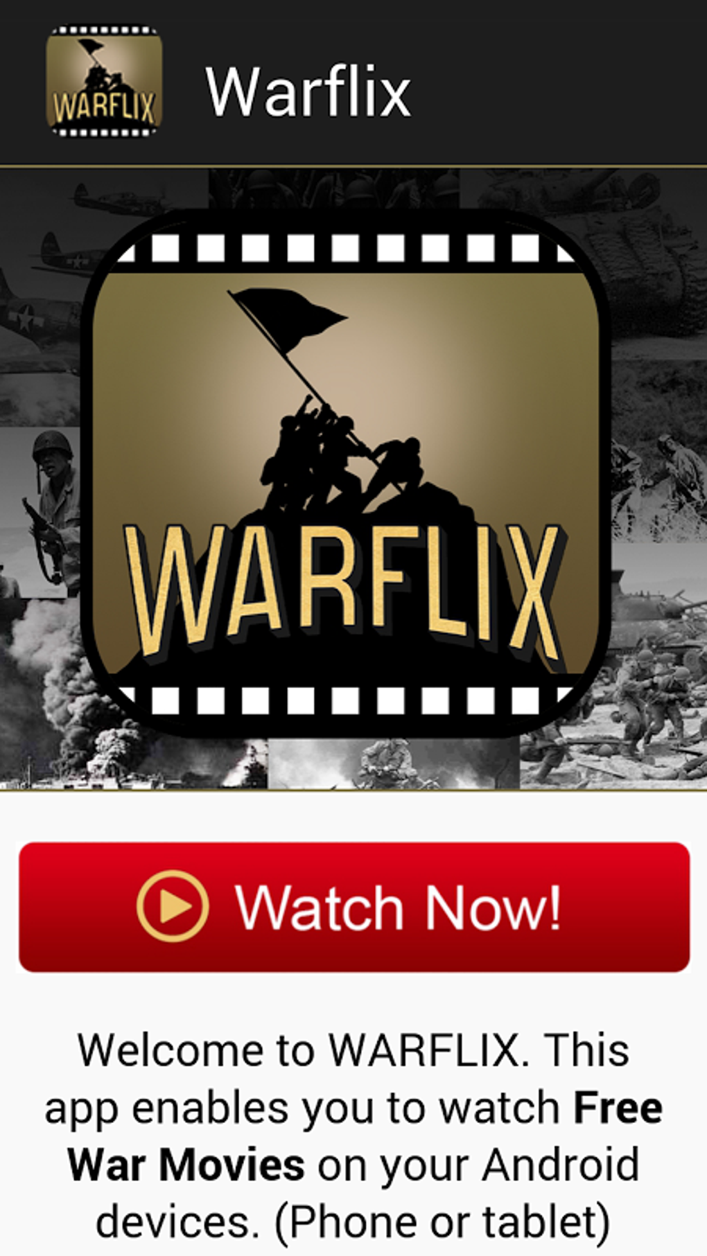 Android için Warflix.tv - War Movies APK - İndir