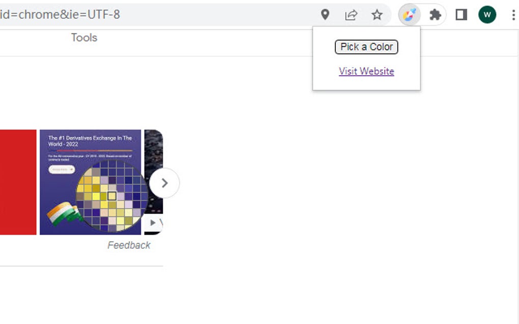 Color Picker For Chrome para Google Chrome - Extensión Descargar