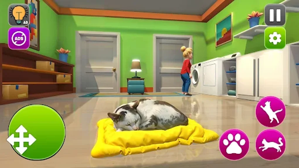 Cat Chaos Pranks Gran vs Kitty สำหรับ Android - ดาวน์โหลด