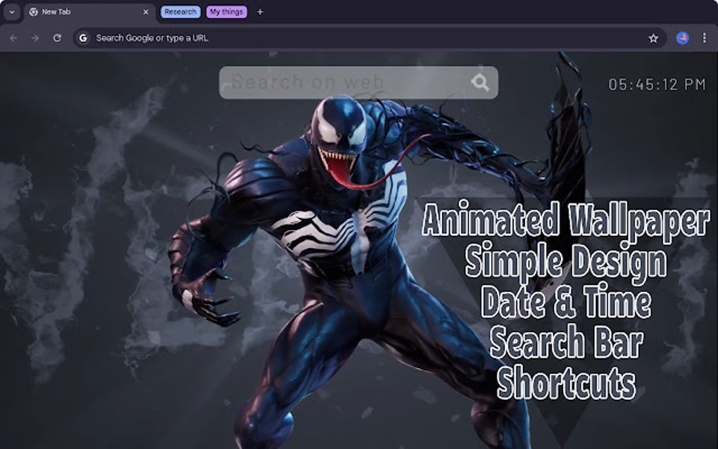 Fortnite Venom pour Google Chrome - Extension Télécharger