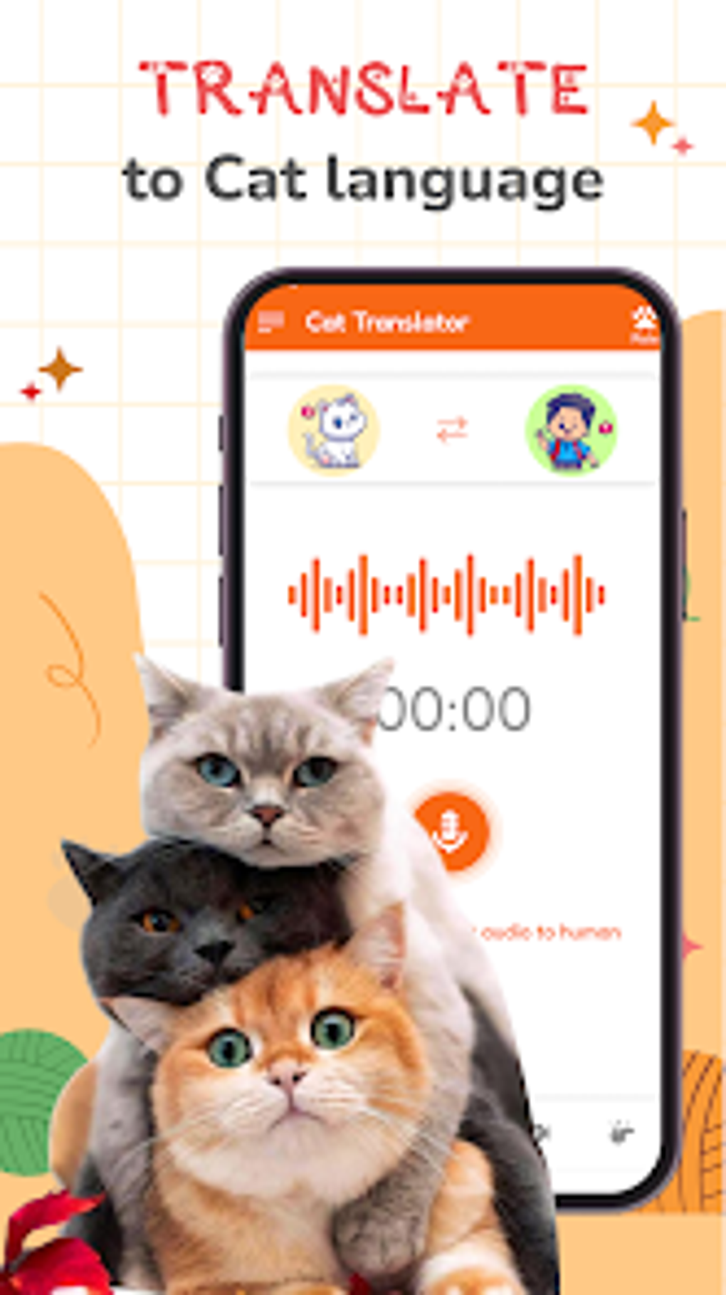 Cat Translator Prank Simulator per Android - Download