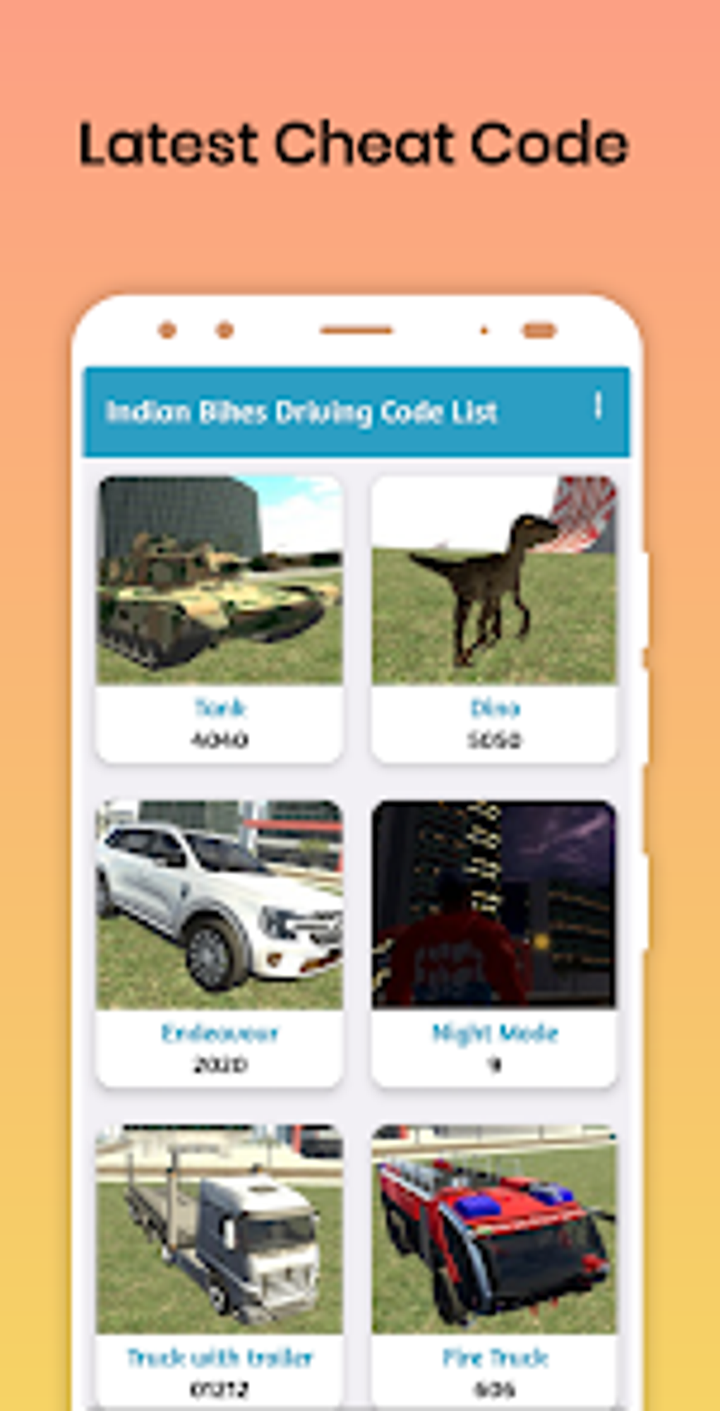 Indian Bike Driving 3D Cheat for Android - Download