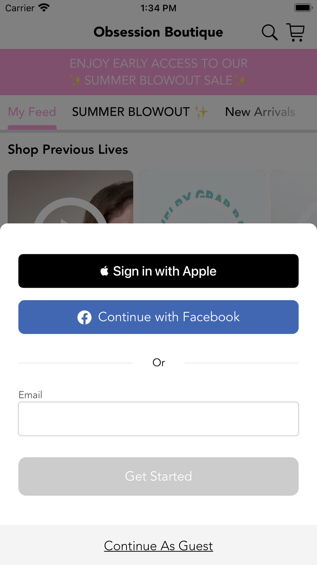 Obsession Boutique for iPhone - Download