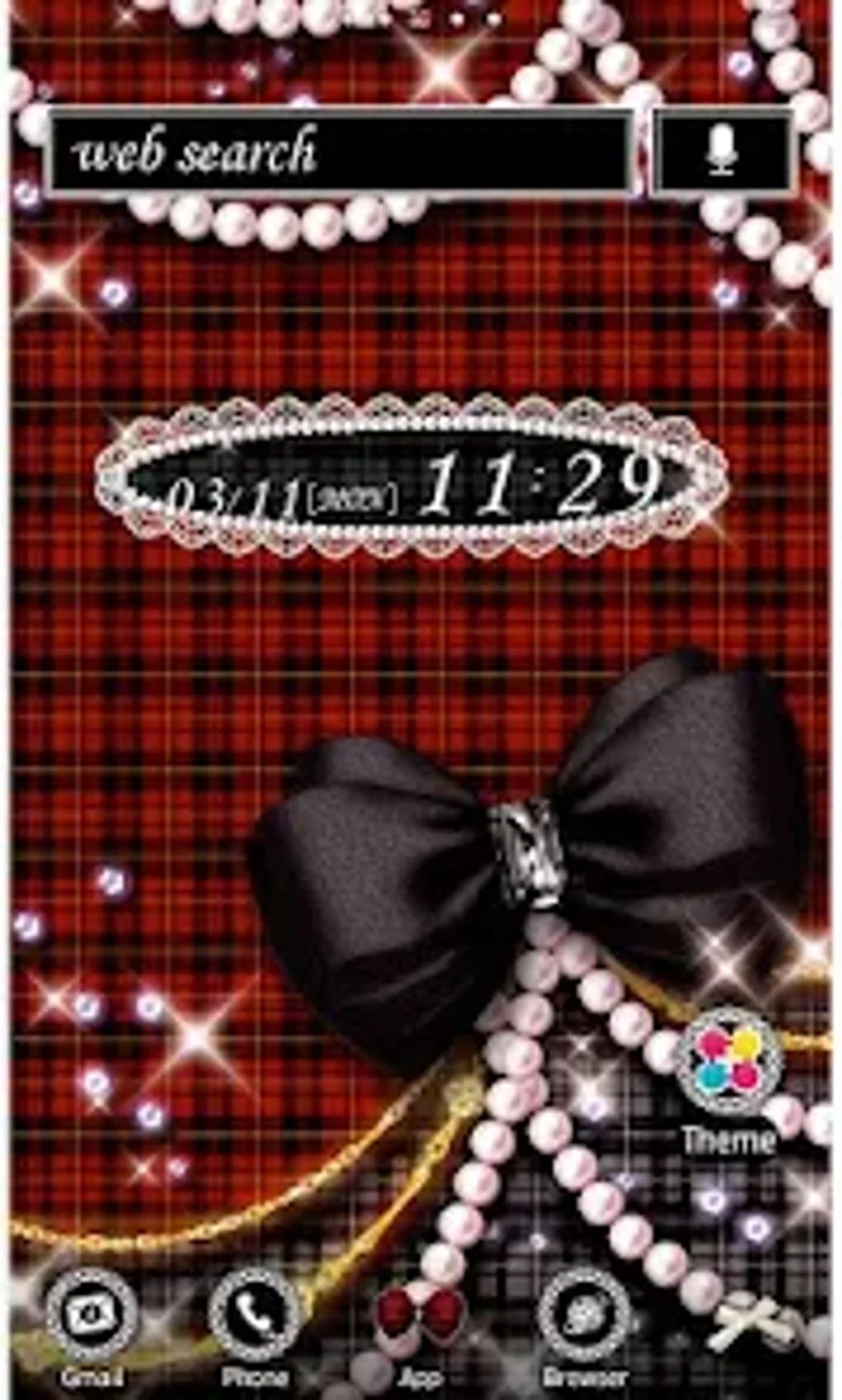 Plaid and Pearls Wallpaper for Android - Download